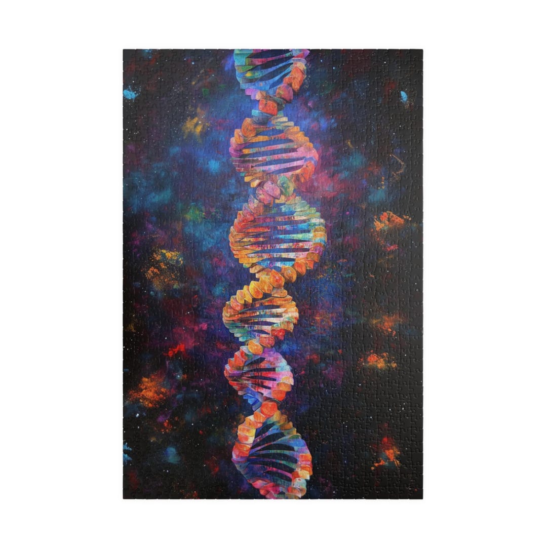 ON SALE, DNA Science Puzzle (110, 252, 520, 1014-piece) - Etsy