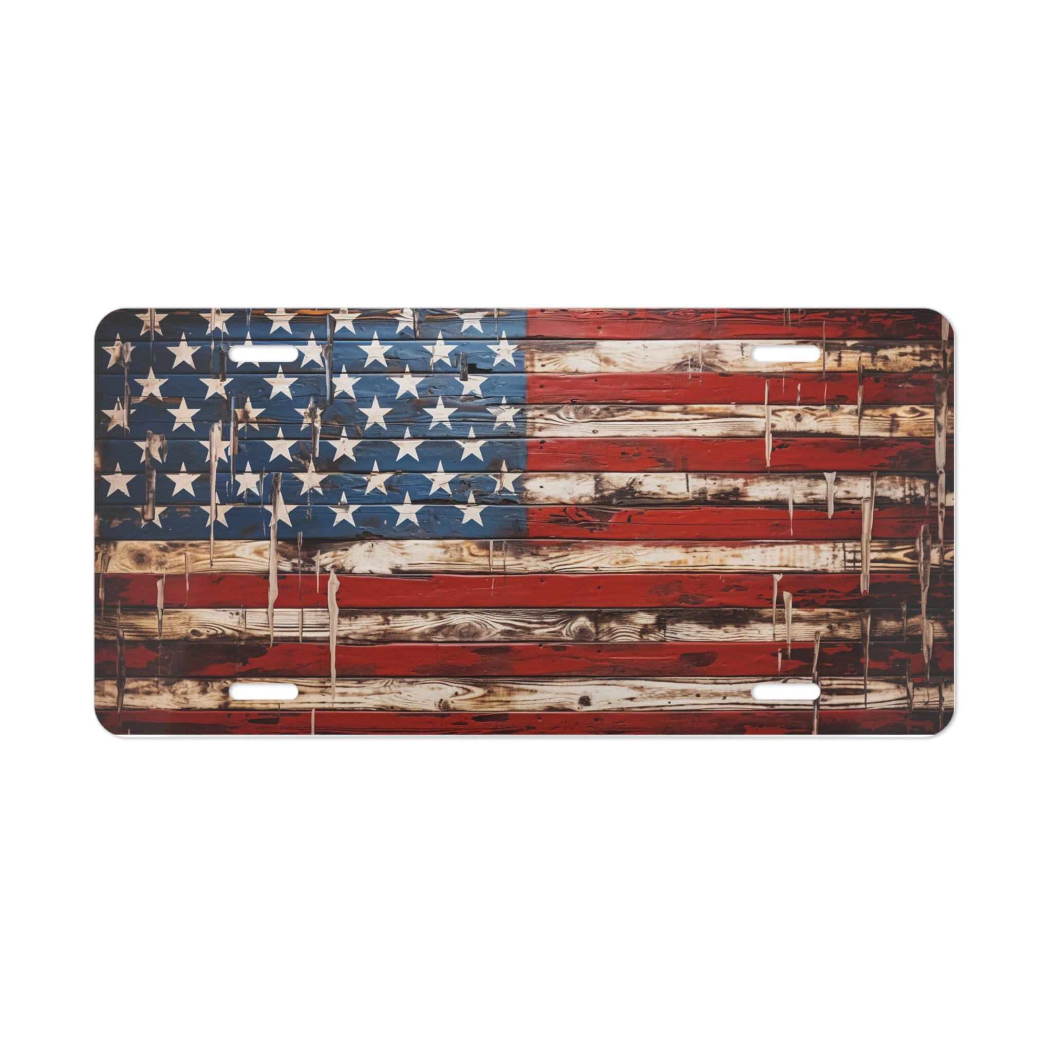 American Flag License Plate, Vanity Plate, Patriot, USA, American ...