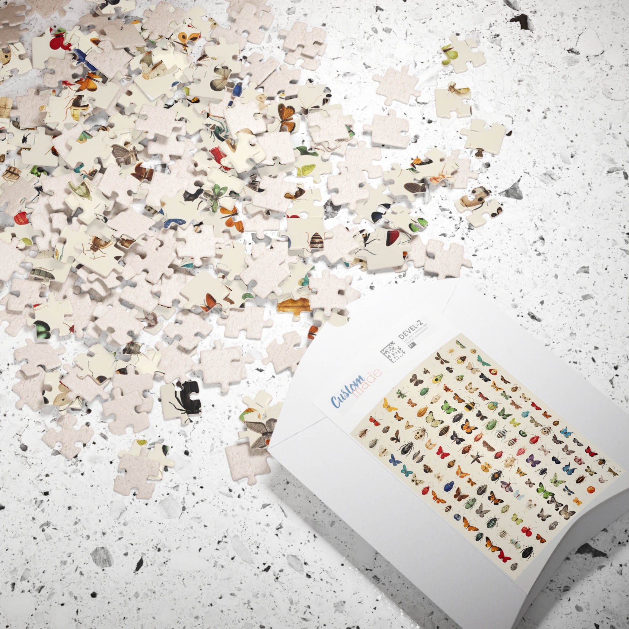 Bug Puzzle 110, 520-piece, Educational Puzzle, Types of Bugs, Science ...