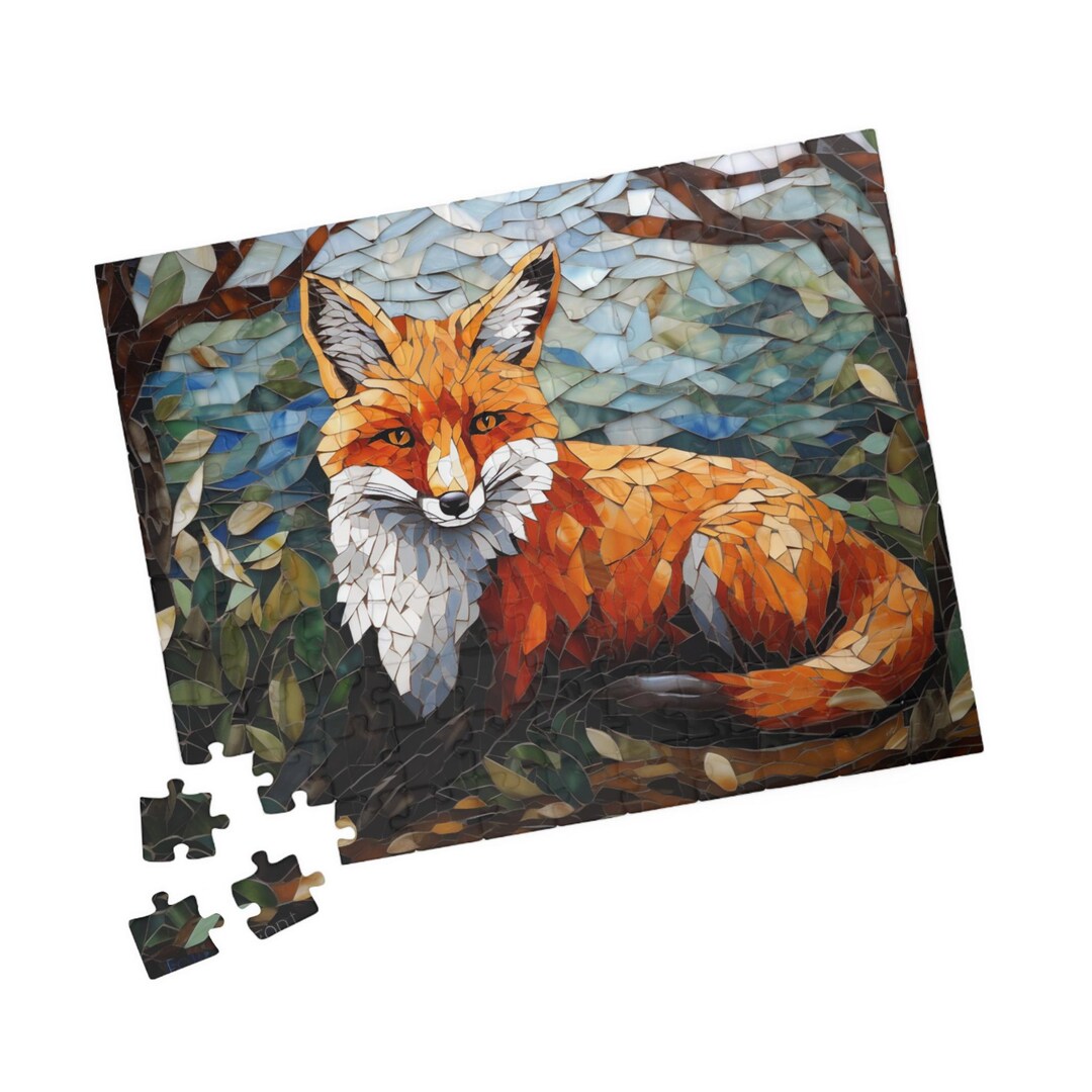 ON SALE, Fox Puzzle (110, 252, 520, 1014-piece), Animal Puzzle, Adult ...