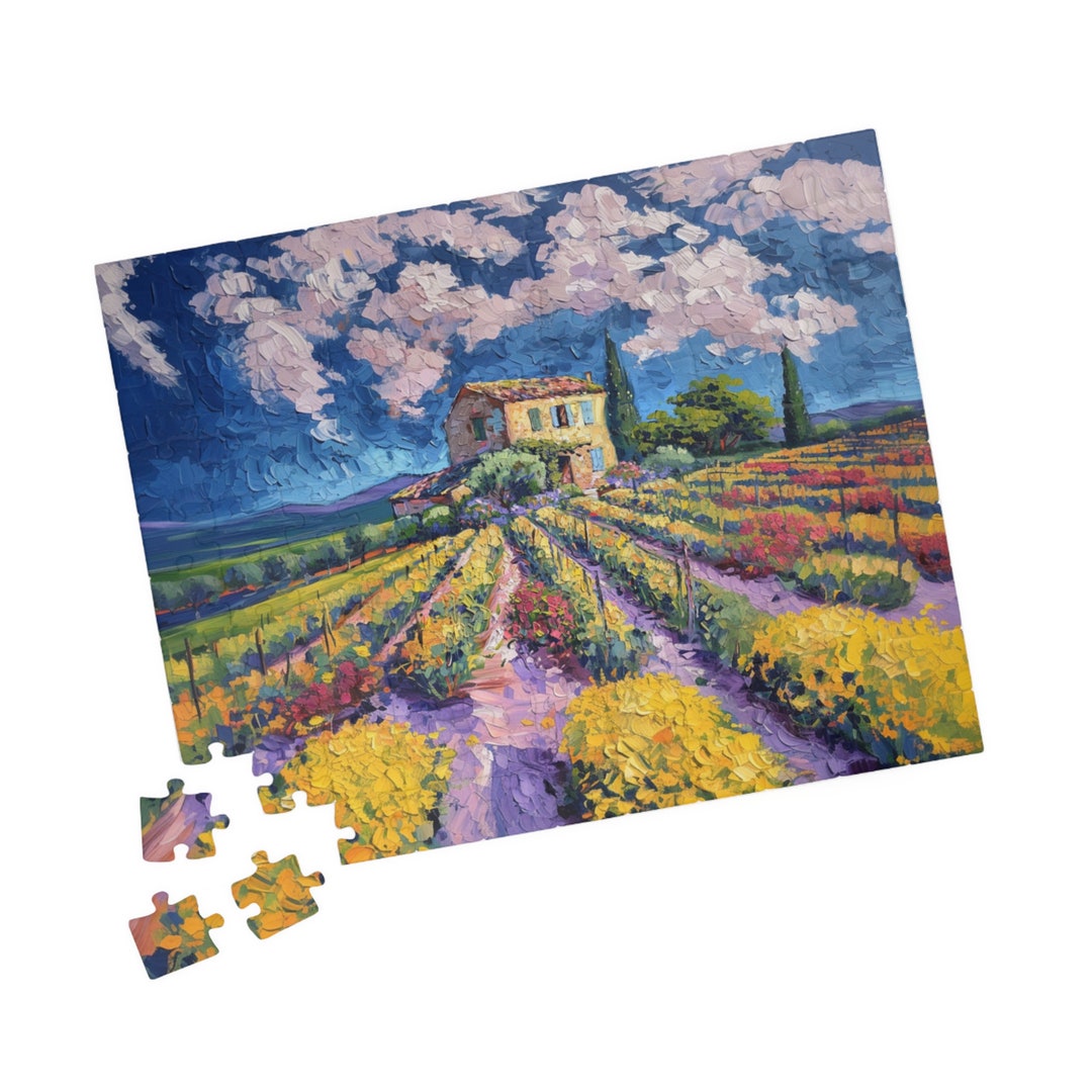 Provence France Puzzle 110, 252, 520, 1014-piece - Etsy