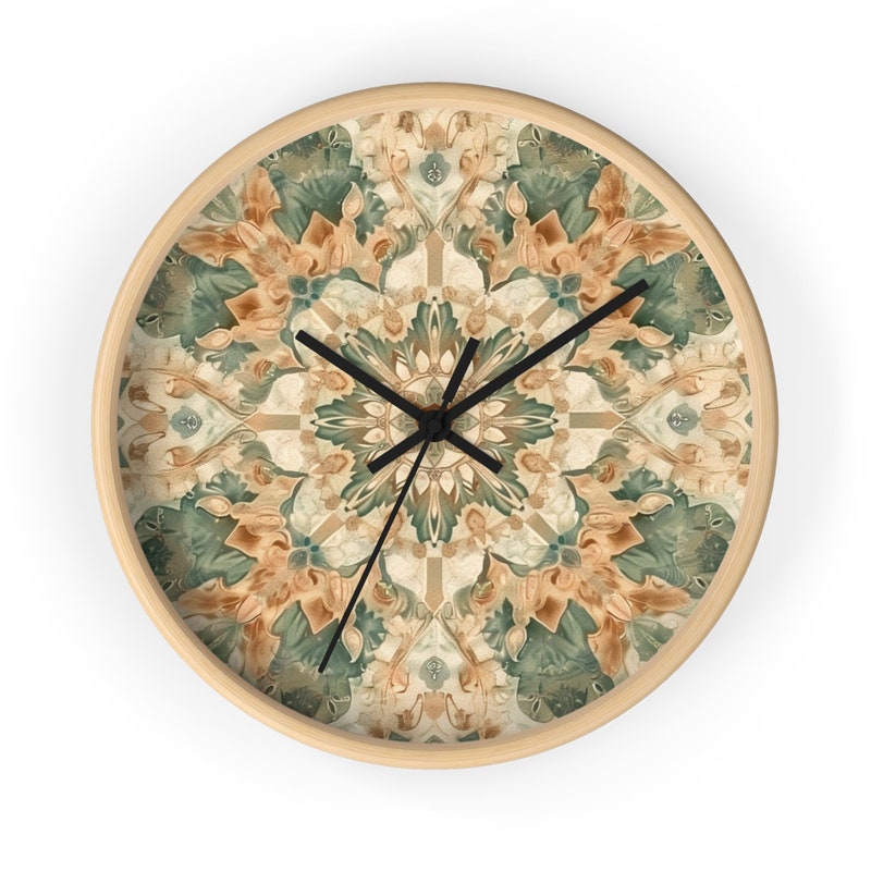 Boho Wall Clock - Etsy