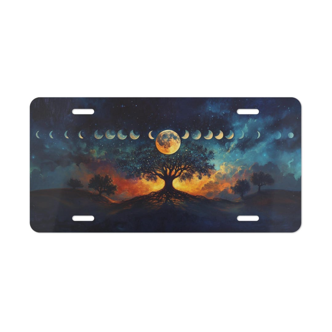 Tree of Life Celestial Vanity Plate - Etsy