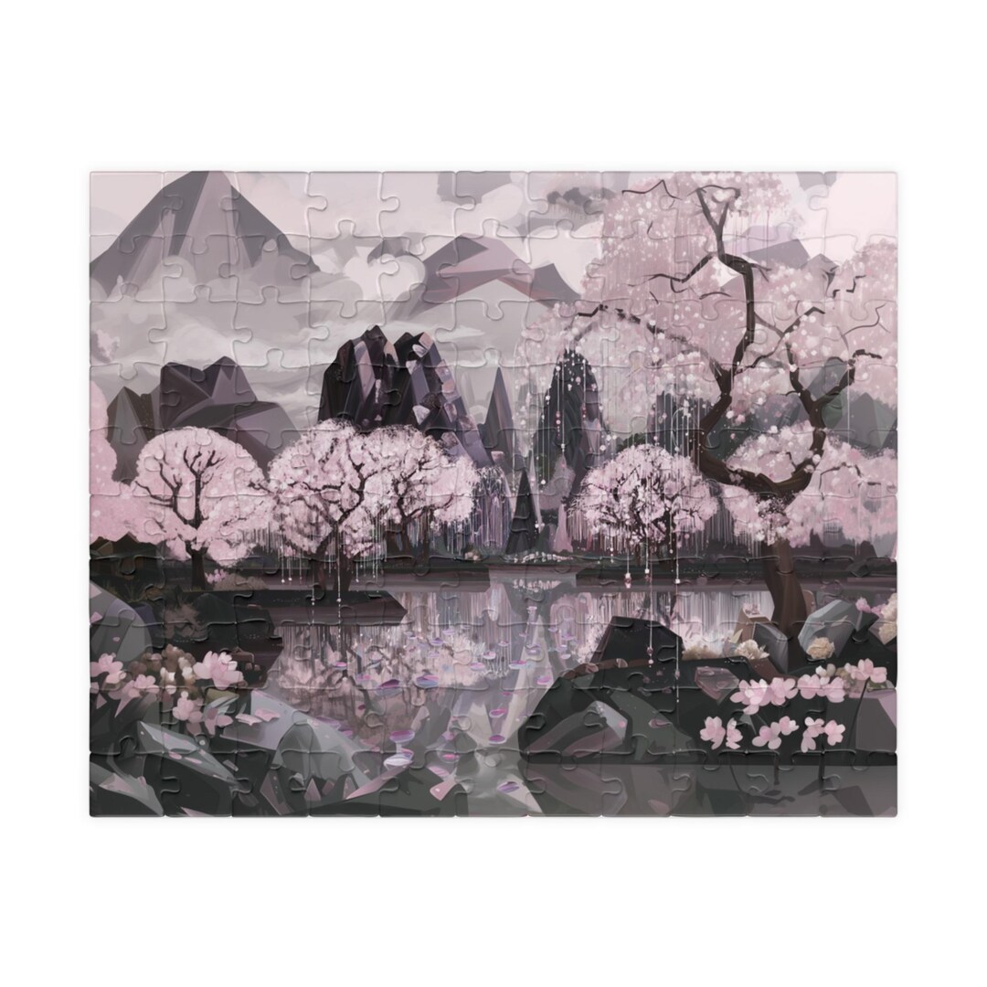 Cherry Blossom Puzzle (110 252 520 1014-piece) China Puzzle Landscape ...
