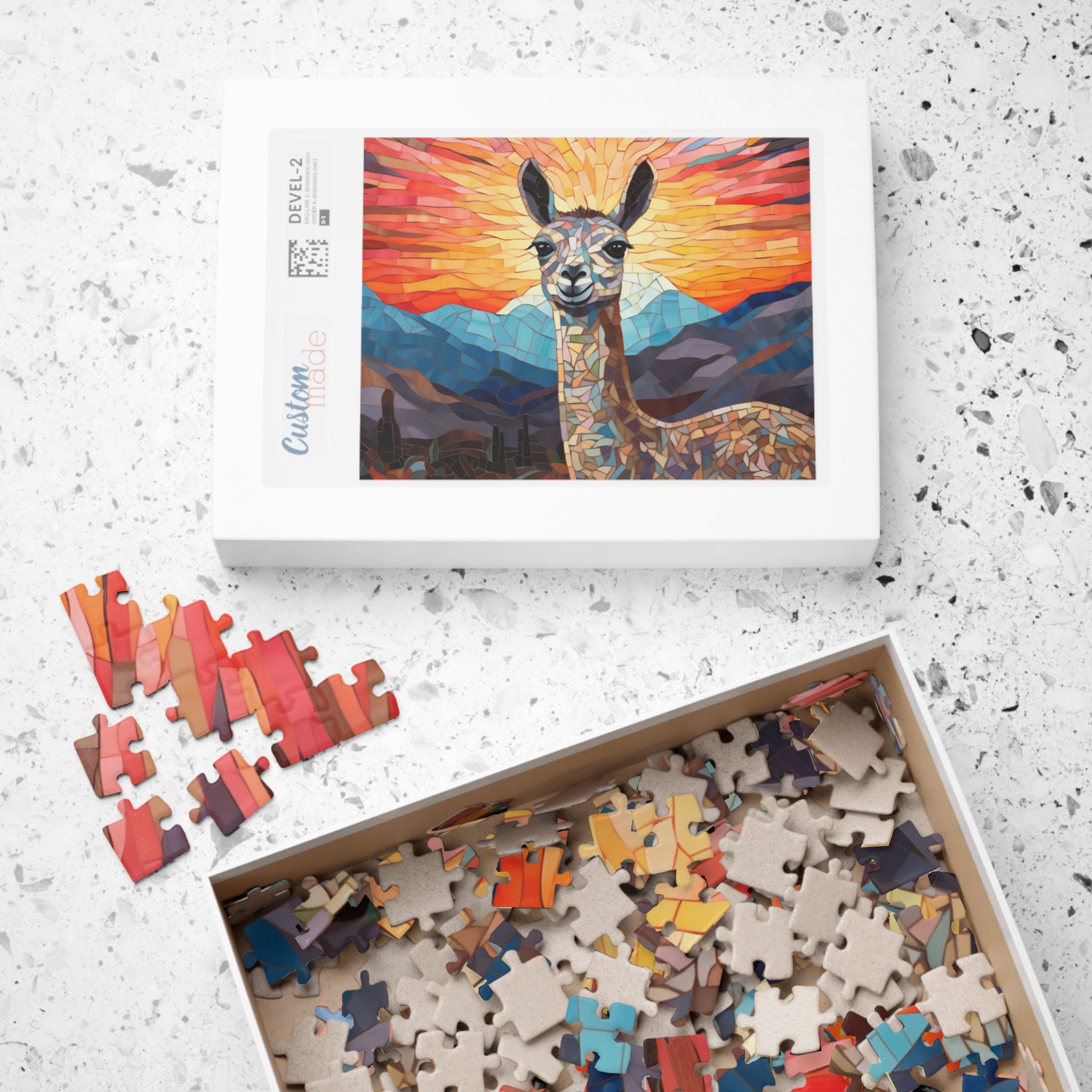 Lama Puzzle 110, 252, 520, 1014-piece Animal Puzzle, Adult Puzzle ...