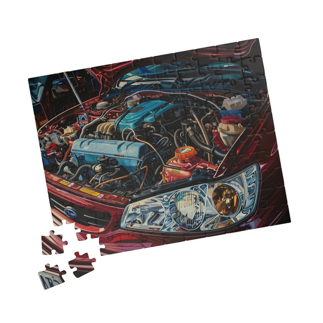 ON SALE, Under the Hood Car Puzzle (110, 252, 520, 1014-piece), Jigsaw ...
