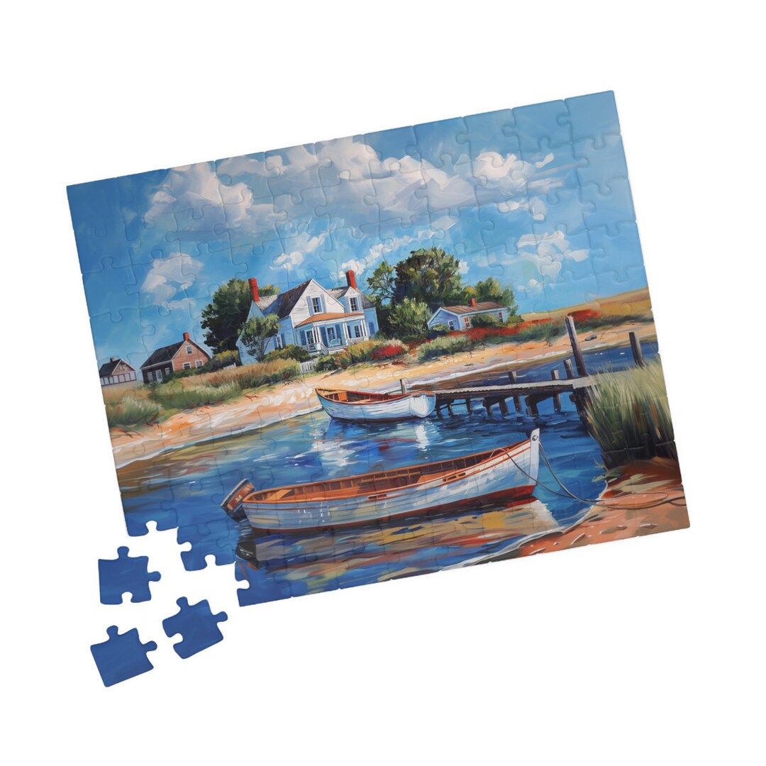 Cape Cod Puzzle 110, 252, 520, 1014-piece - Etsy