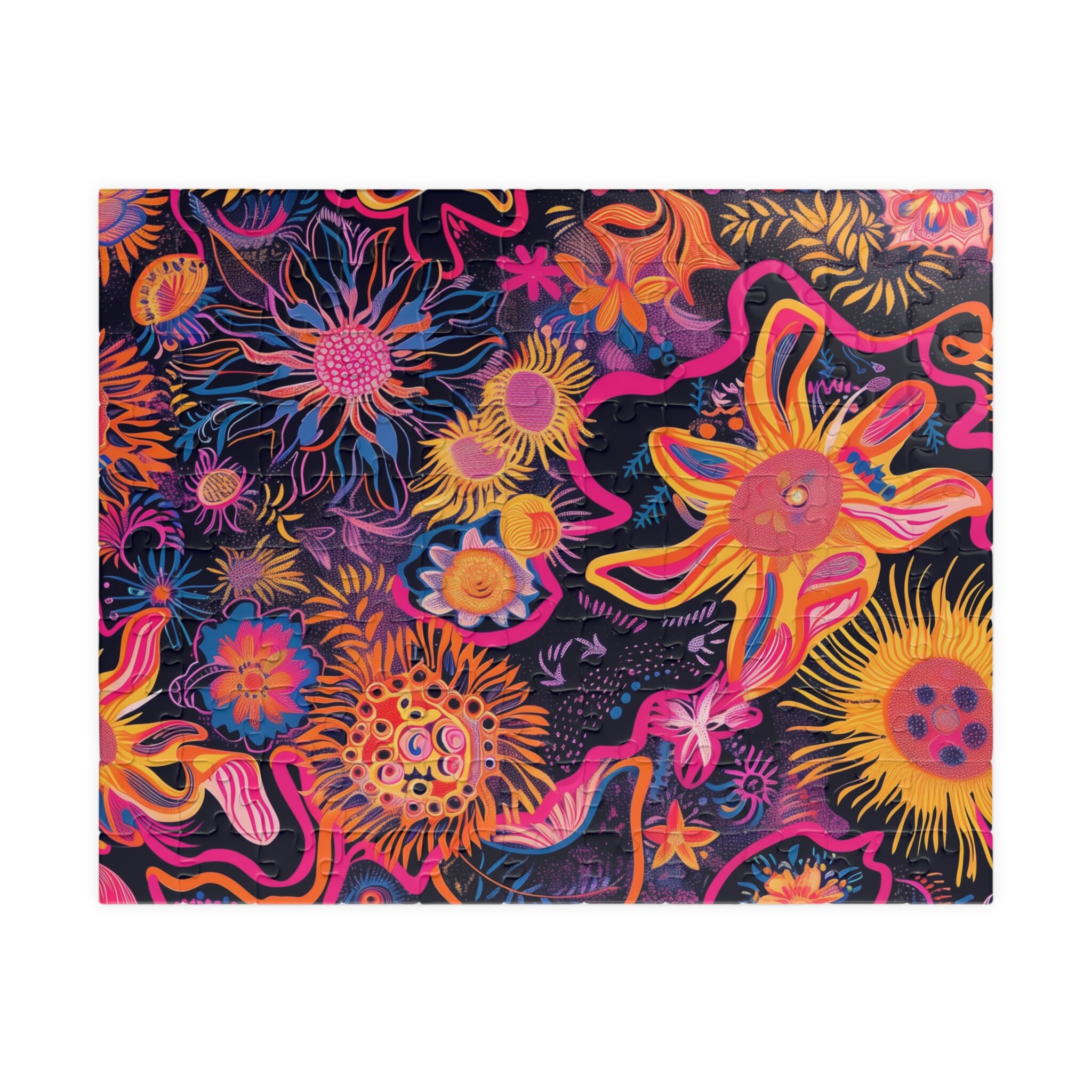 Flowers Puzzle 110, 252, 520, 1014-piece - Etsy