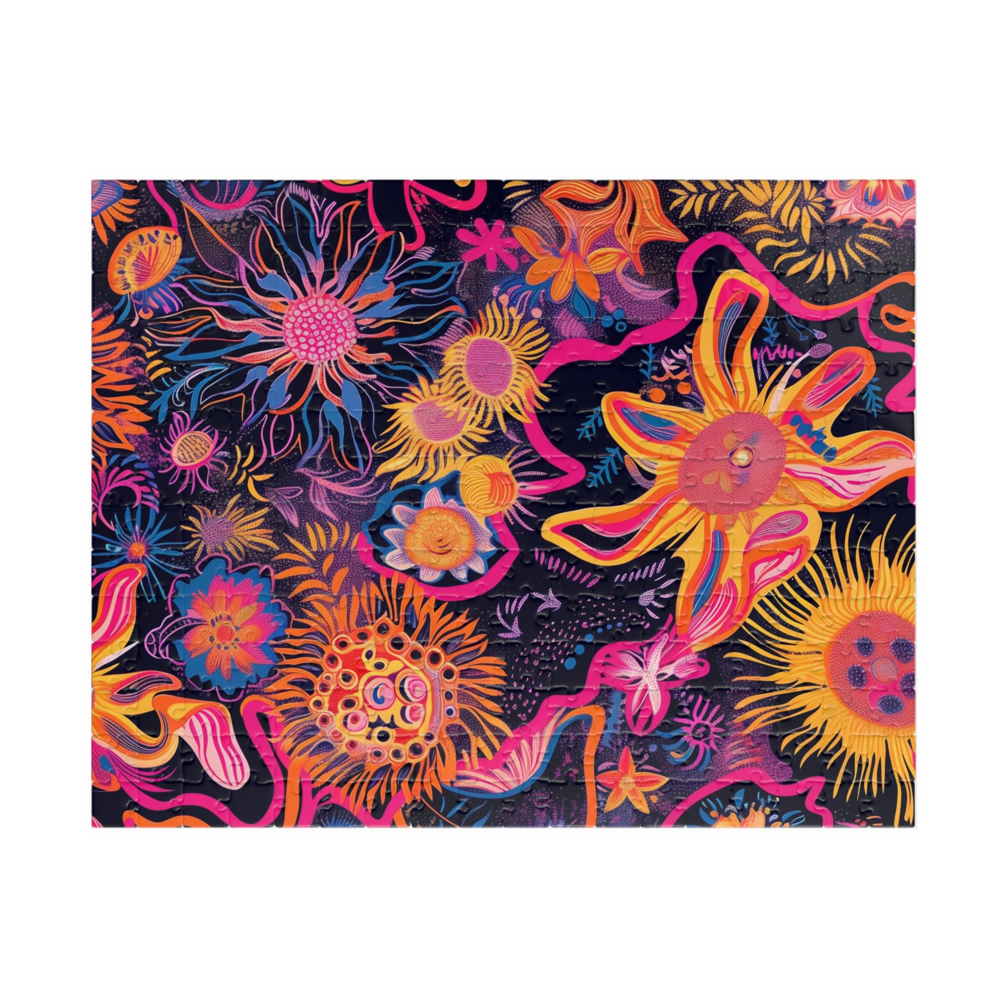 Flowers Puzzle 110, 252, 520, 1014-piece - Etsy