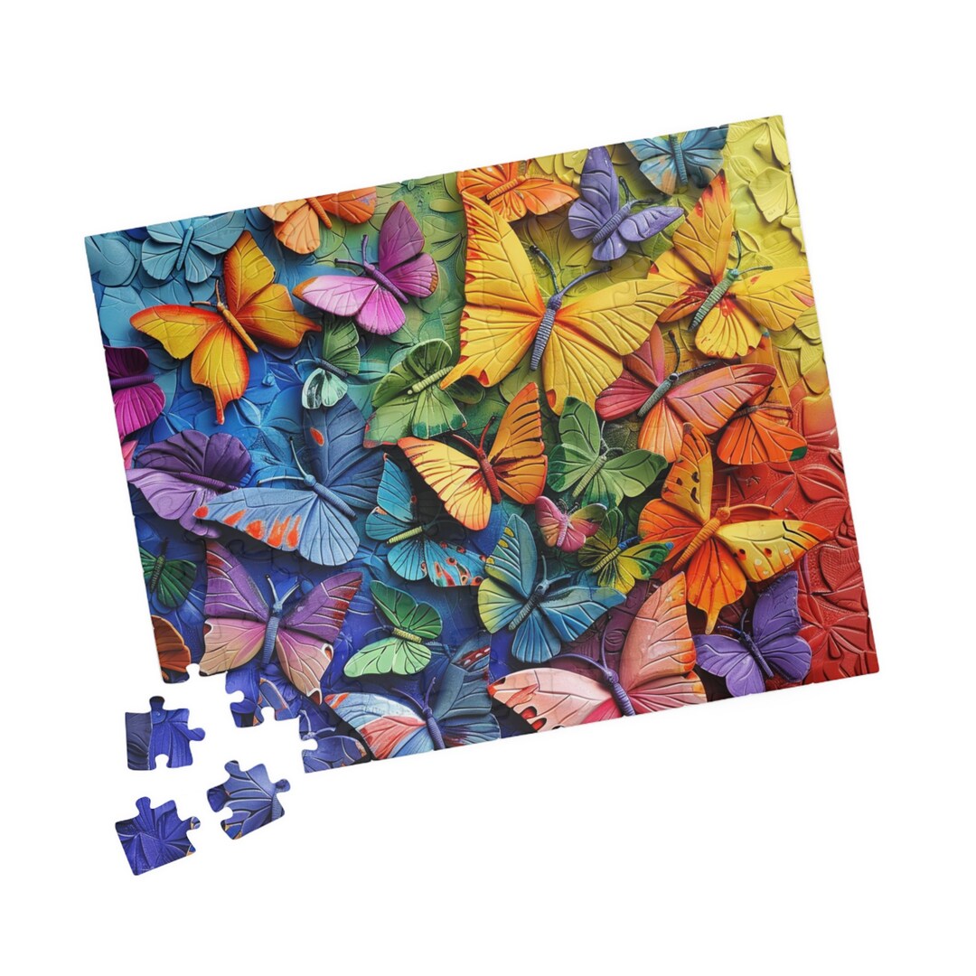 ON SALE Clay Butterflies Puzzle (110 252 520 1014-piece) Jigsaw Puzzle ...