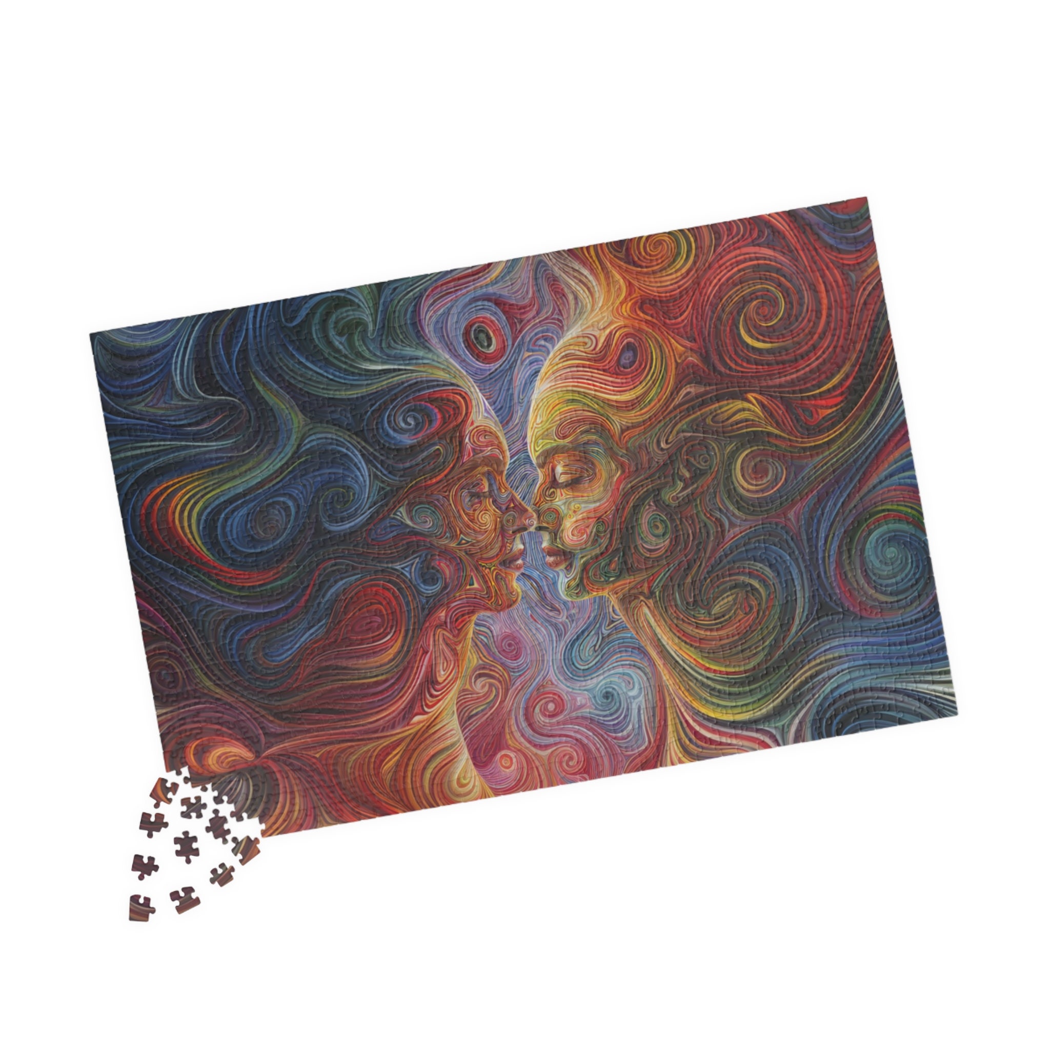 Man Face Woman Face Puzzle 110, 252, 520, 1014-piece - Etsy