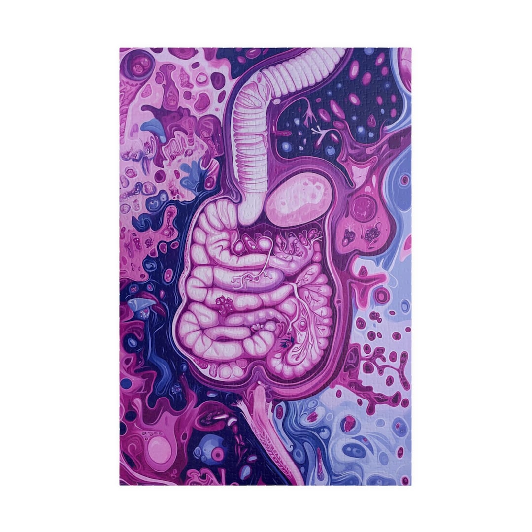 ON SALE, Digestive System Puzzle (110, 252, 520, 1014-piece) Digestion - Etsy