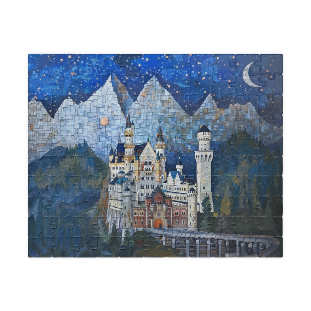 ON SALE, Castle at Night Puzzle (110, 252, 520, 1014-piece), Jigsaw ...