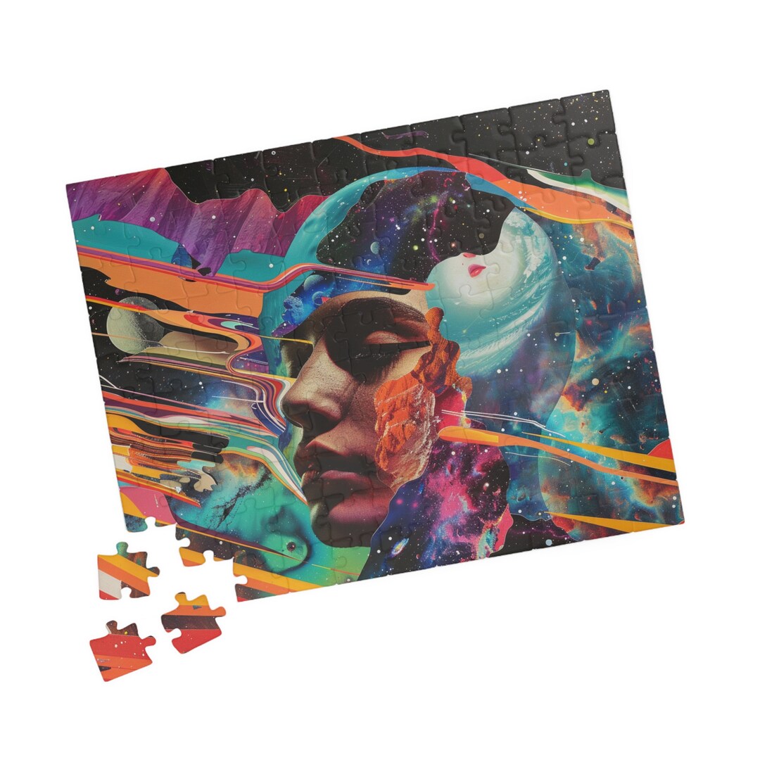 Abstract Face Puzzle 110, 252, 520, 1014-piece - Etsy