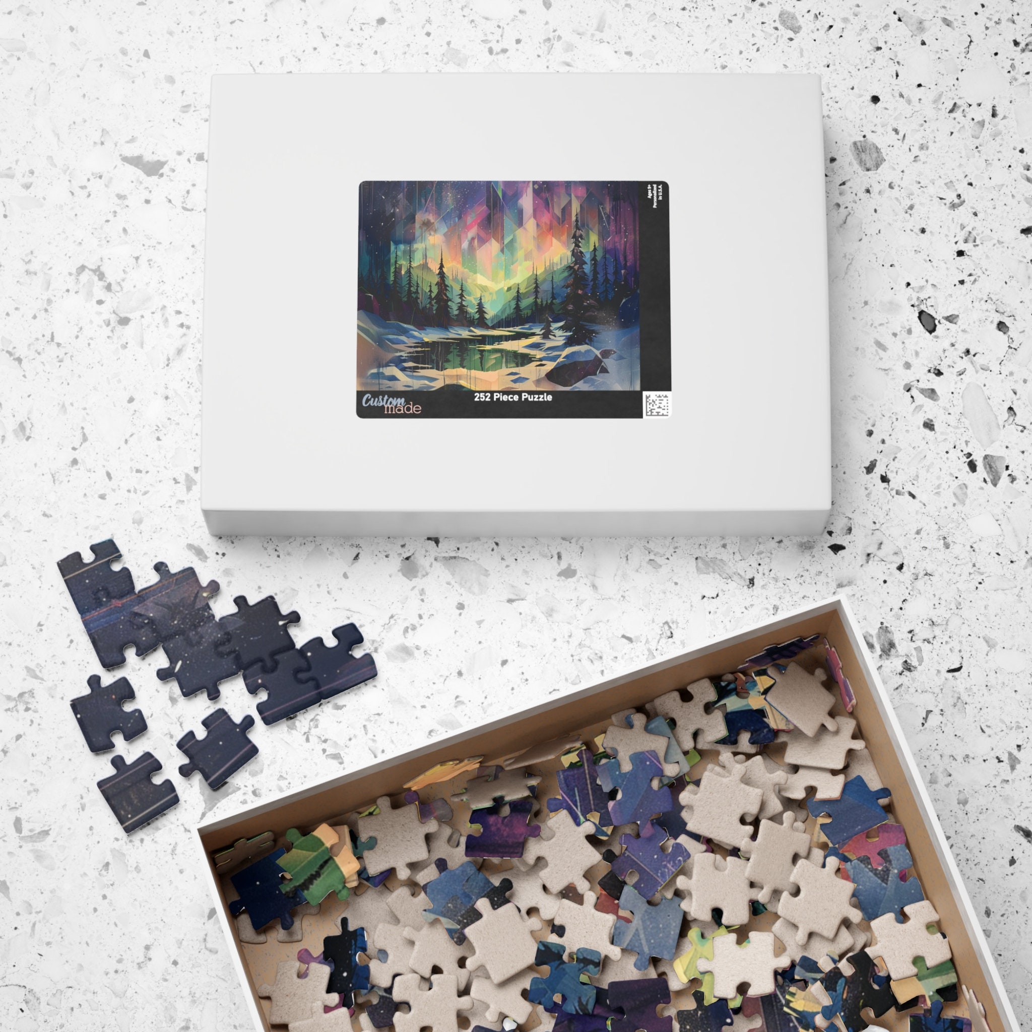 Northern Lights Puzzle 110, 252, 520, 1014-piece - Etsy