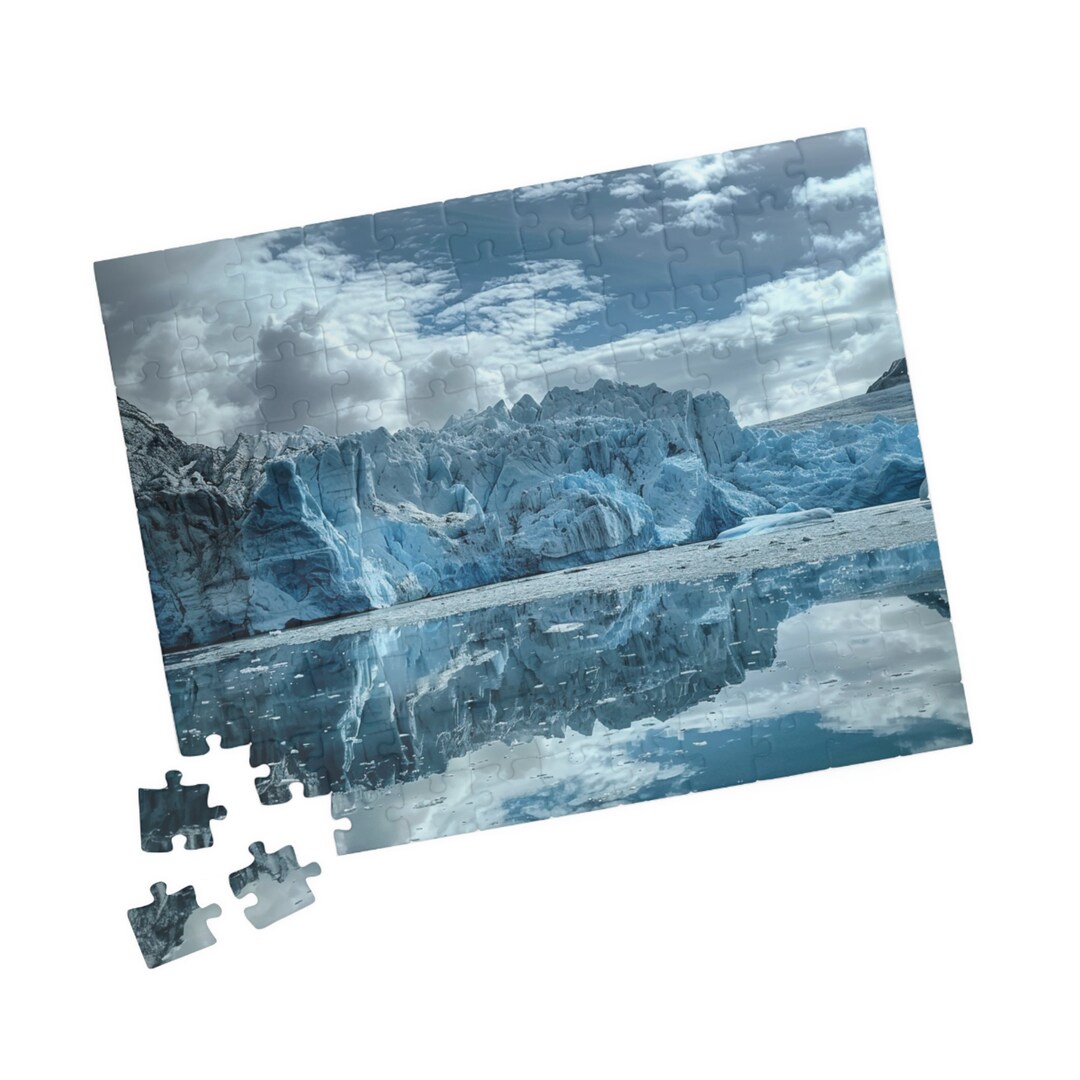 Malaspina Glacier in Alaska Puzzle 110, 252, 520, 1014-piece - Etsy