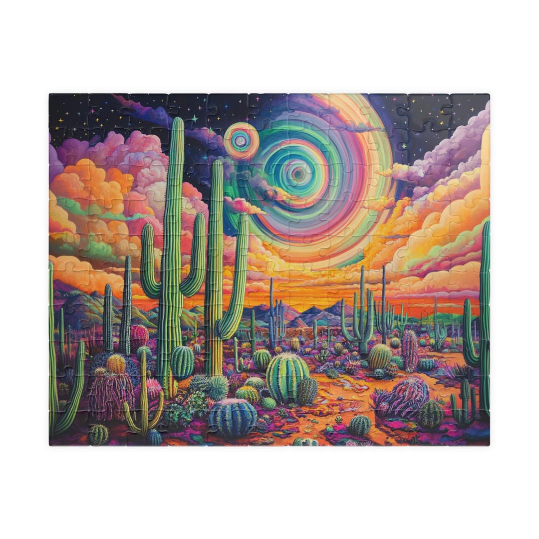 ON SALE Colorful Dreamscape Desert Puzzle (110 252 520 1014-piece ...