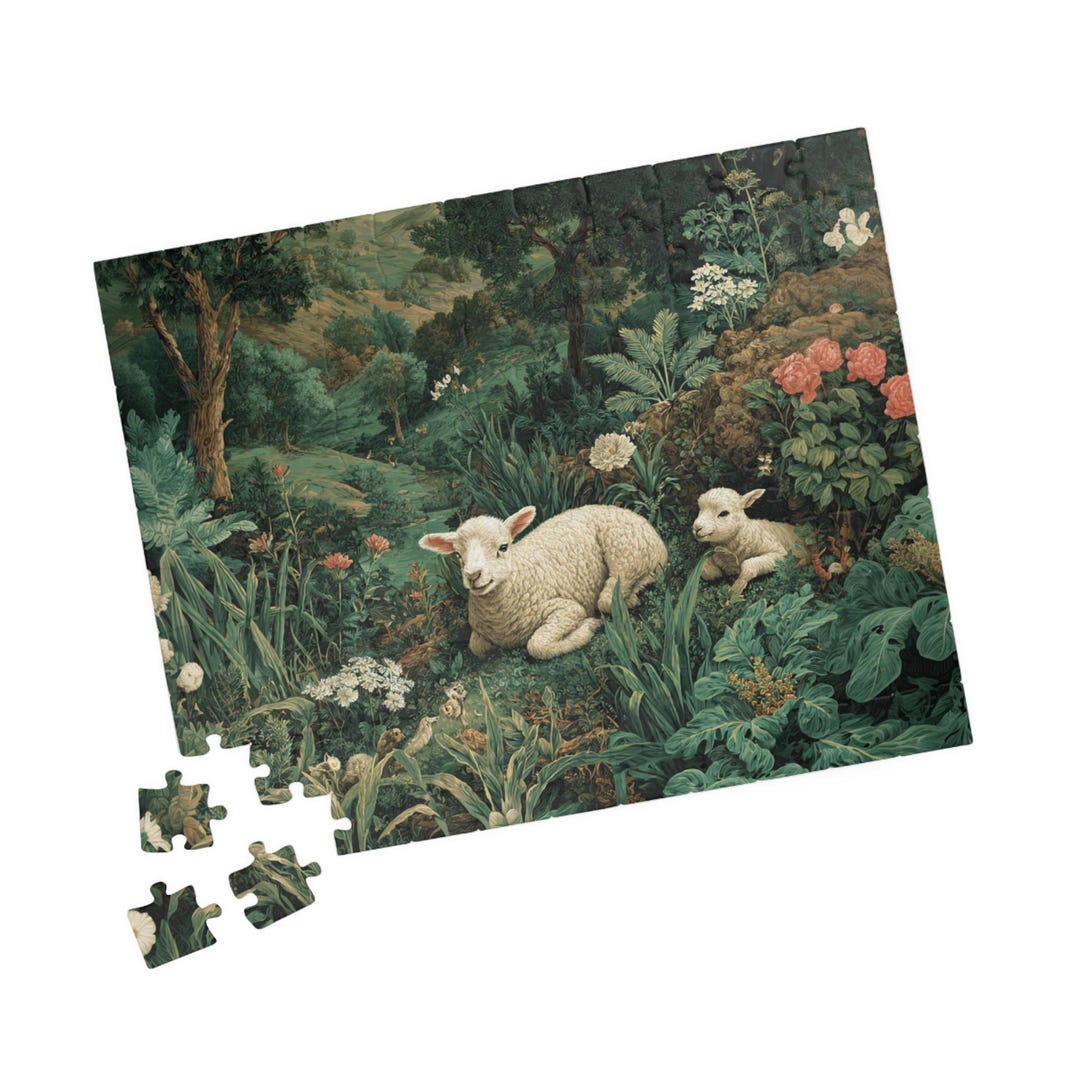 Lambs Puzzle (110 252 520 1014-piece) Animal Jigsaw Puzzle Animal Game ...