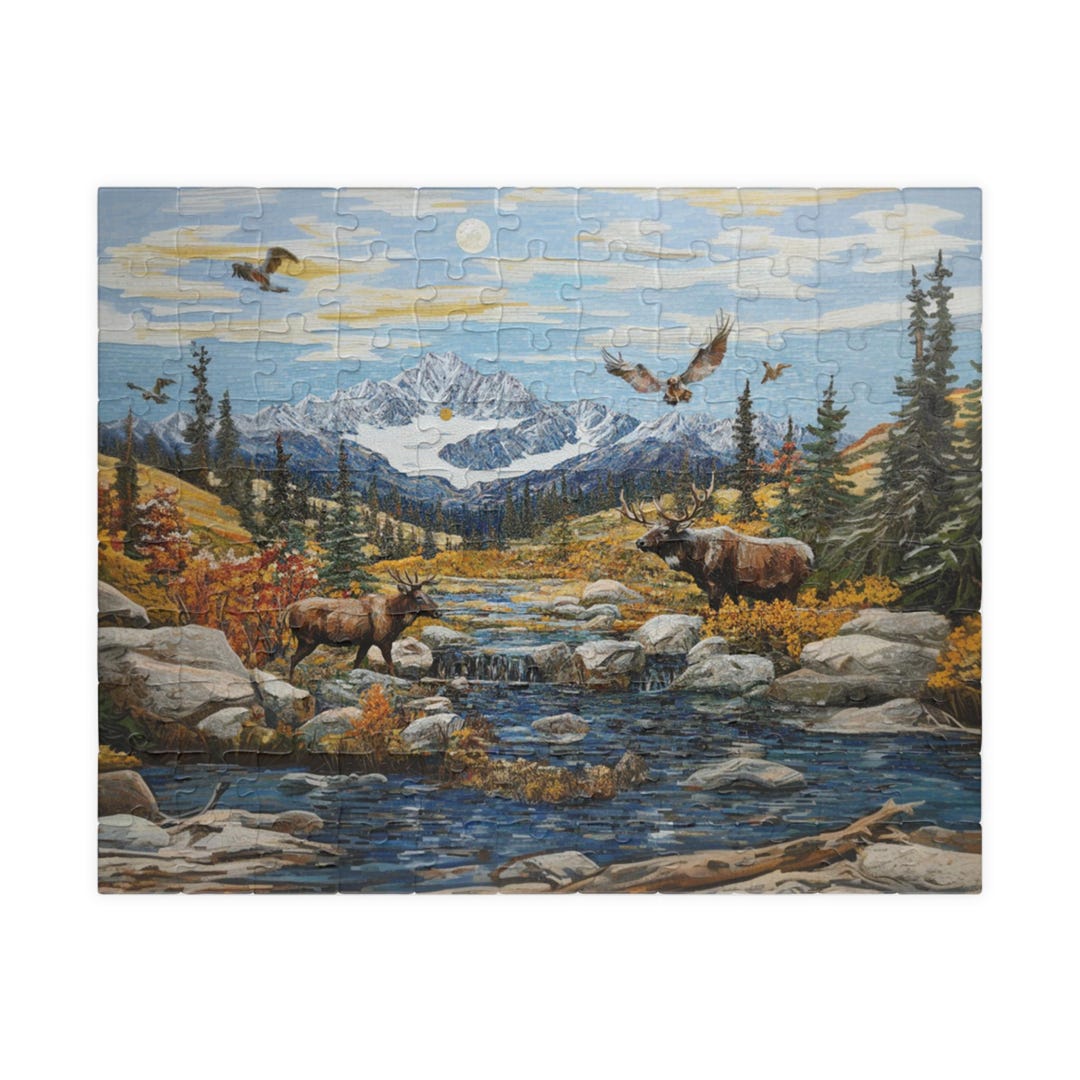 Alaska Puzzle (110, 252, 520, 1014-piece) Gates of Arctic National Park ...