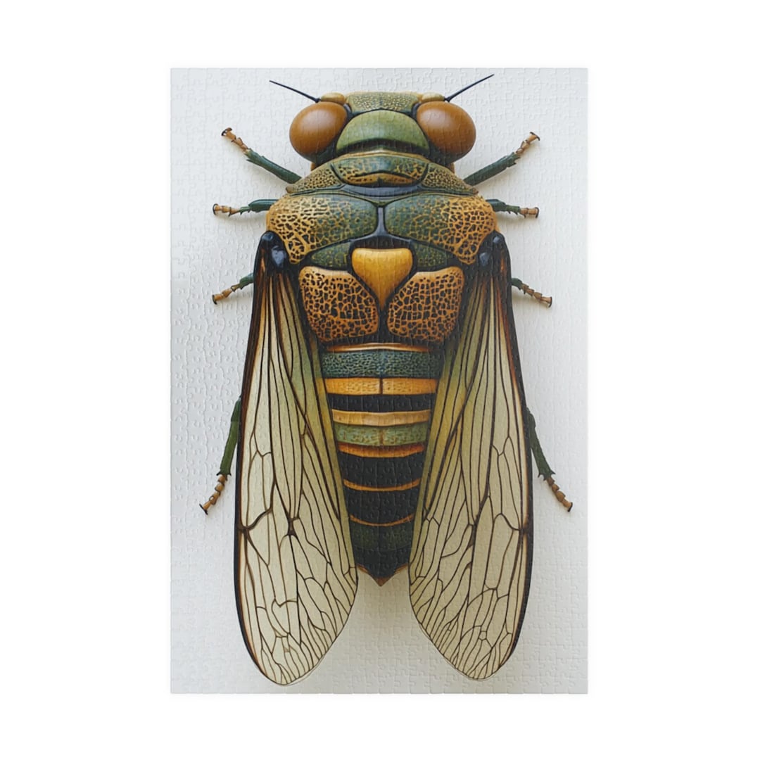 ON SALE, Cicada Puzzle (1014-piece), Jigsaw Puzzle, Brain Teaser, Fun ...