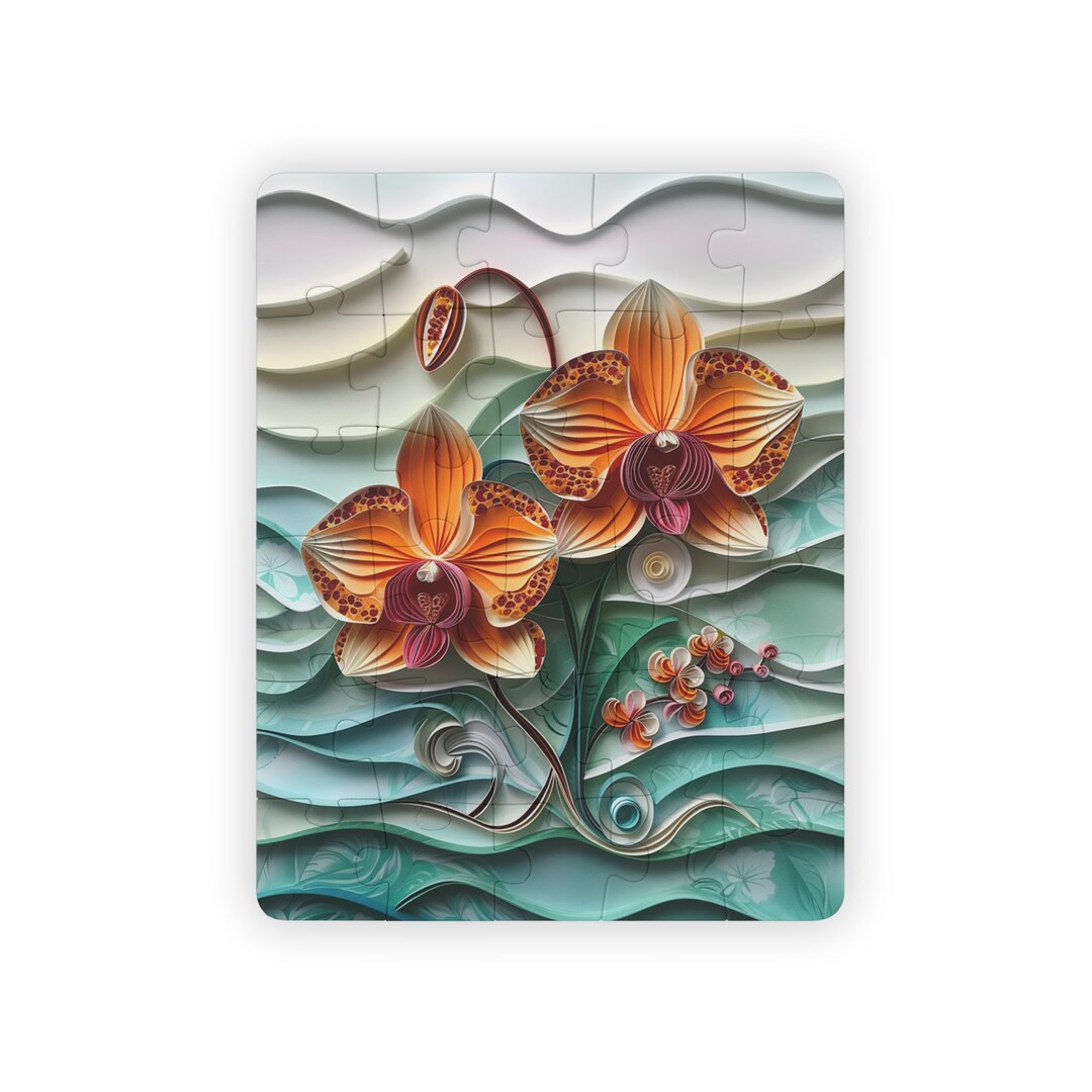 Orchid Kids' Puzzle, 30-piece - Etsy