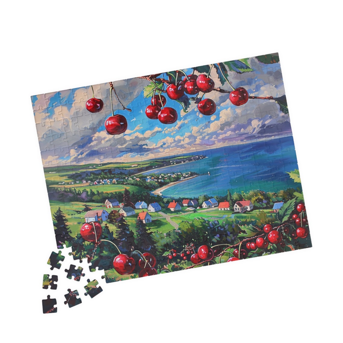 Traverse City Puzzle 110, 252, 520, 1014-piece - Etsy
