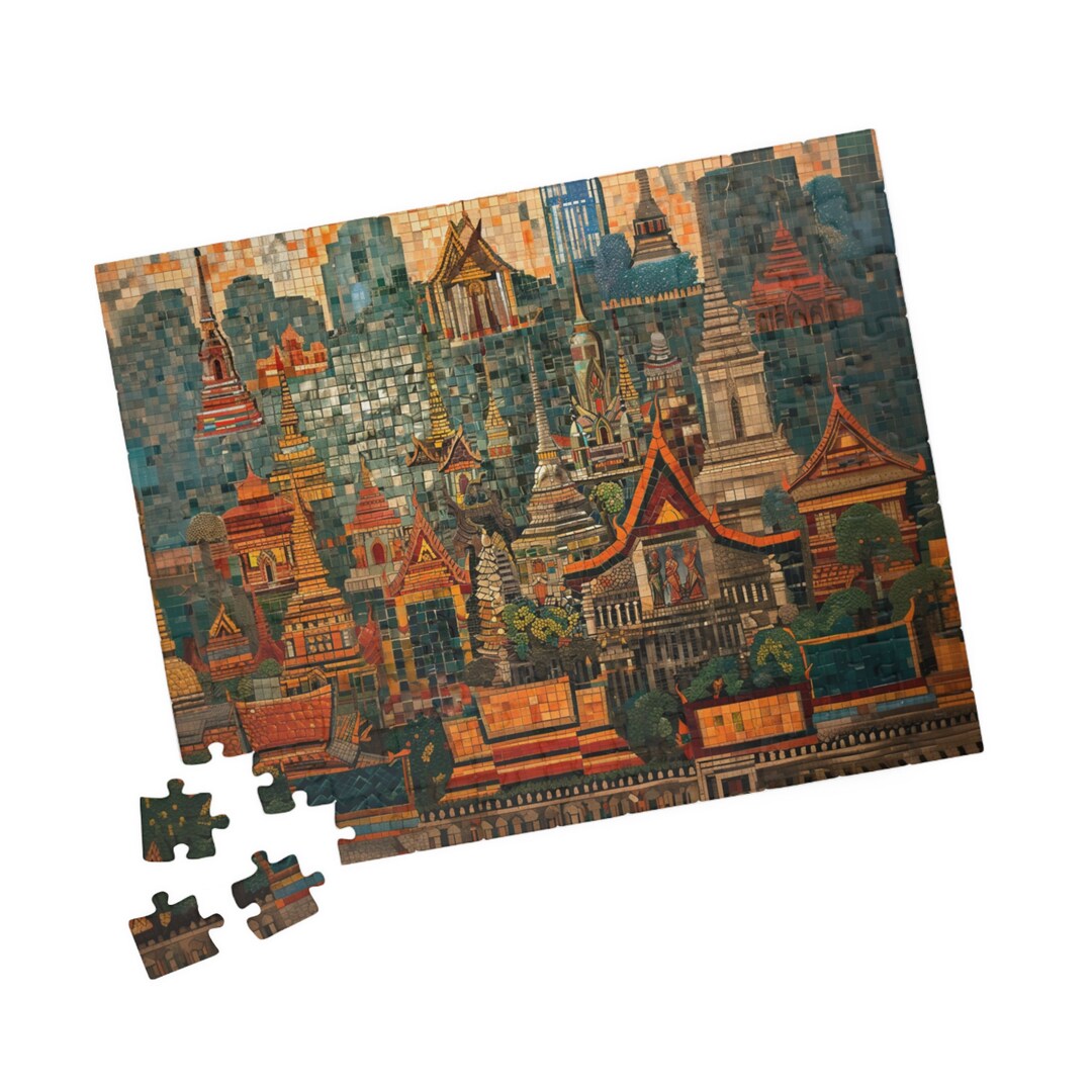 ON SALE Hong Kong Puzzle (110 252 520 1014-piece) Jigsaw Puzzle, Brain ...