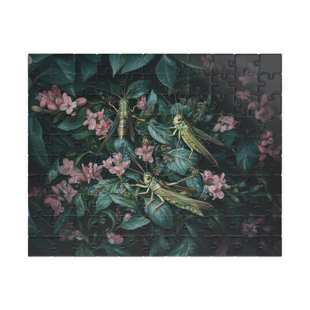 ON SALE, Grasshoppers Puzzle 110, 252, 520, 1014-piece Grasshopper ...