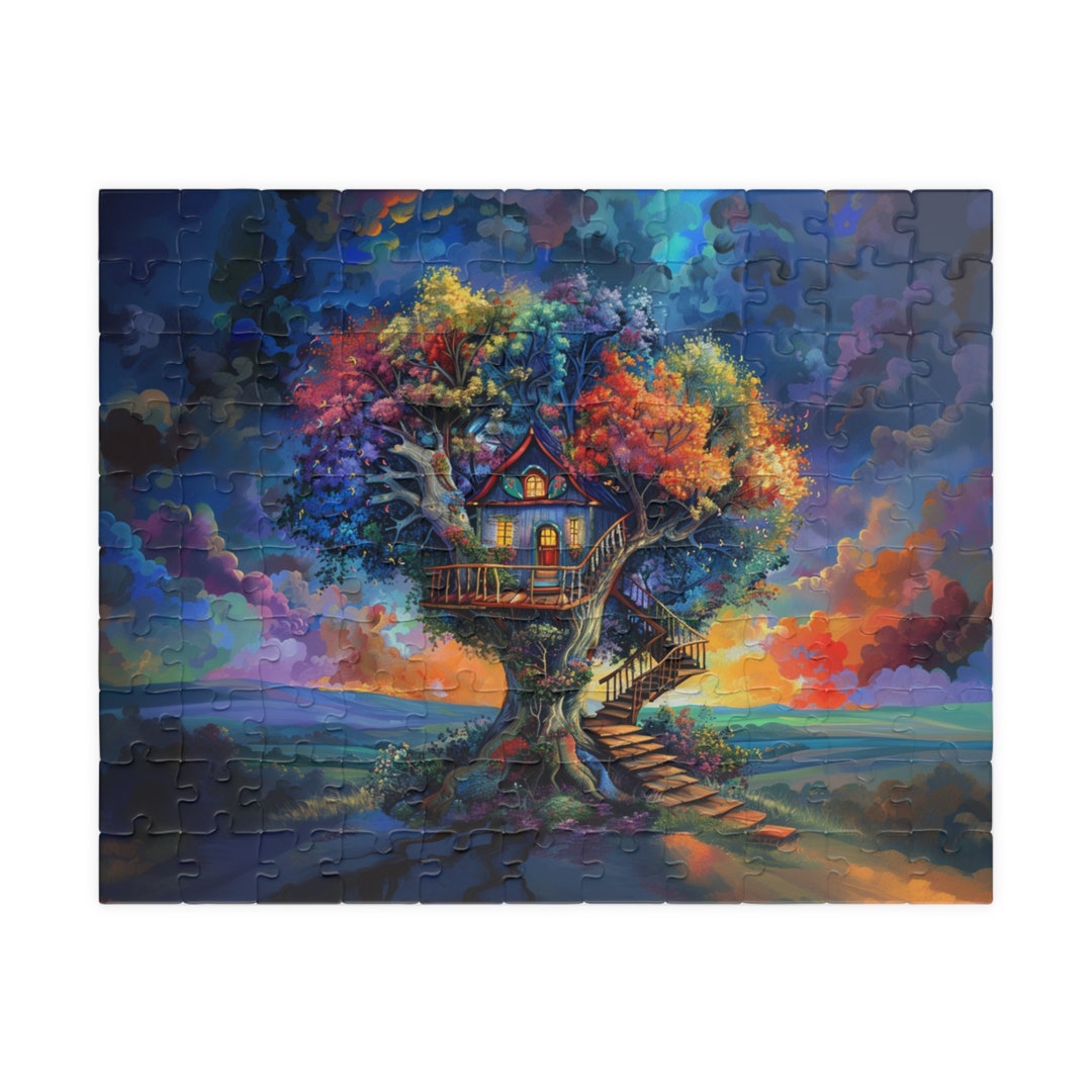 ON SALE, Magical Tree House Puzzle (110, 252, 520, 1014-piece), Jigsaw ...