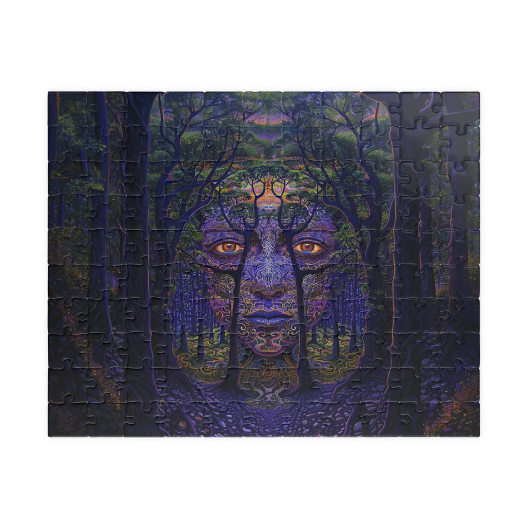 ON SALE, Forest Face Puzzle (110, 252, 520, 1014-piece), Jigsaw Puzzle ...
