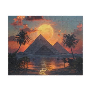 Pyramid of Giza Puzzle 110, 252, 520, 1014-piece - Etsy