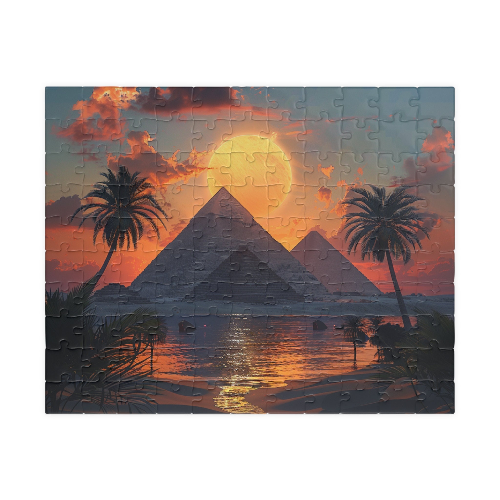 Pyramid of Giza Puzzle 110, 252, 520, 1014-piece - Etsy