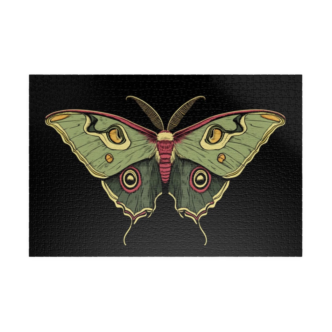 ON SALE, Madagascan Moon Moth Puzzle (110, 252, 520, 1014-piece) - Etsy