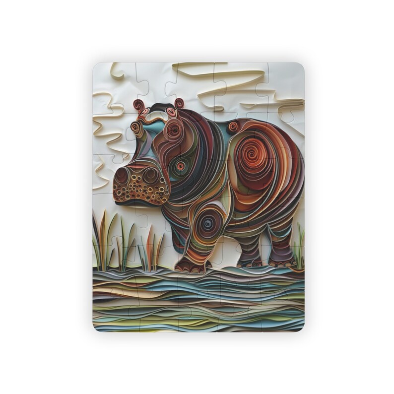 Rhinosaurus Kids' Puzzle, 30-piece - Etsy