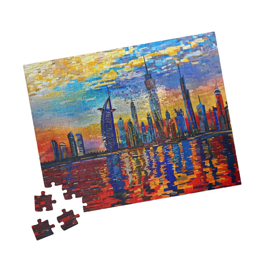 Dubai Puzzle 110, 252, 520, 1014-piece, Jigsaw Puzzle, Brain Teaser - Etsy