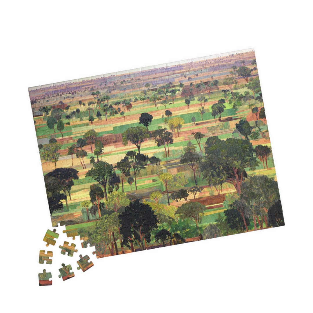 Green Fields Puzzle (110, 252, 520, 1014-piece) Burundi Jigsaw Puzzle ...