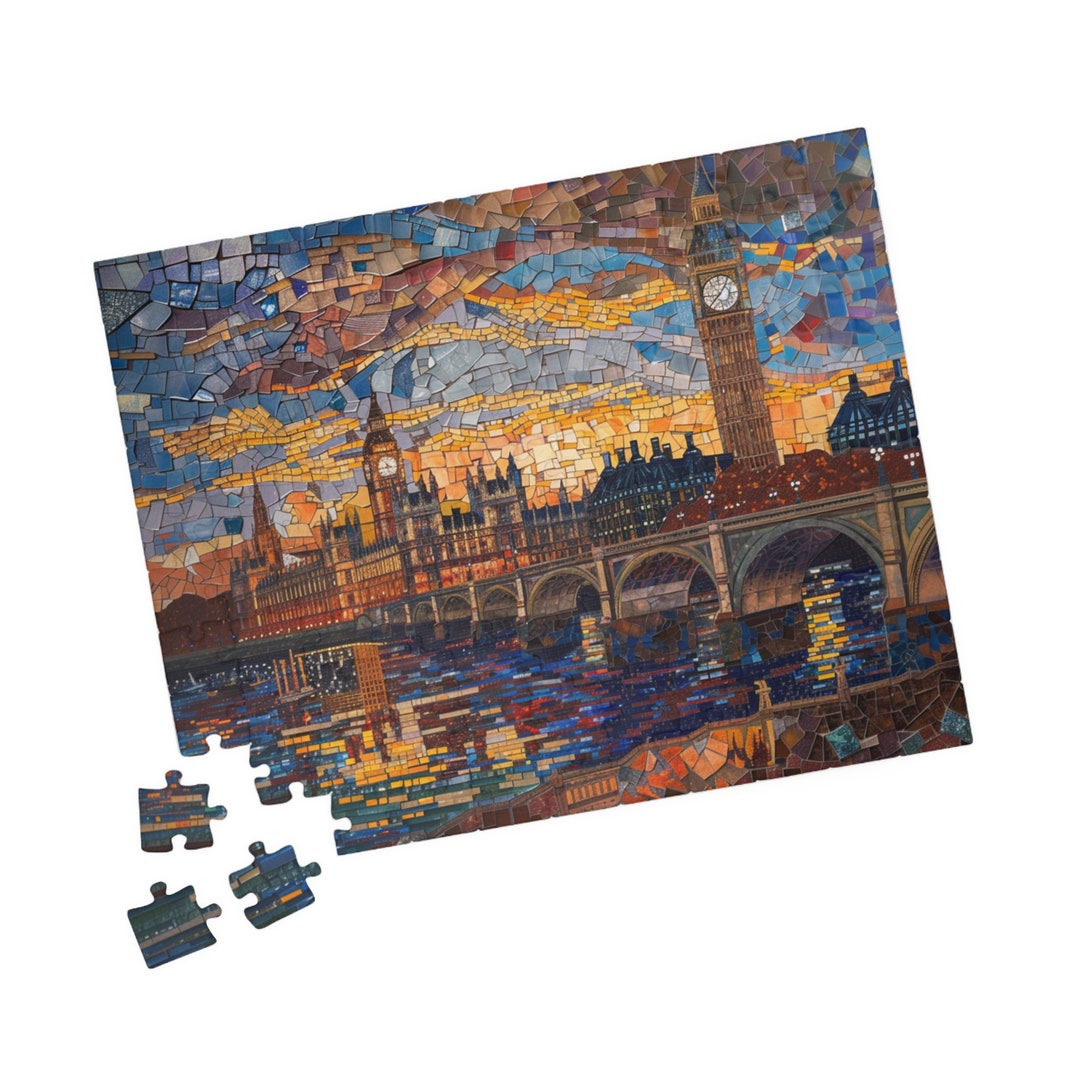 ON SALE, London Bridge Puzzle (110, 252, 520, 1014-piece), Jigsaw ...