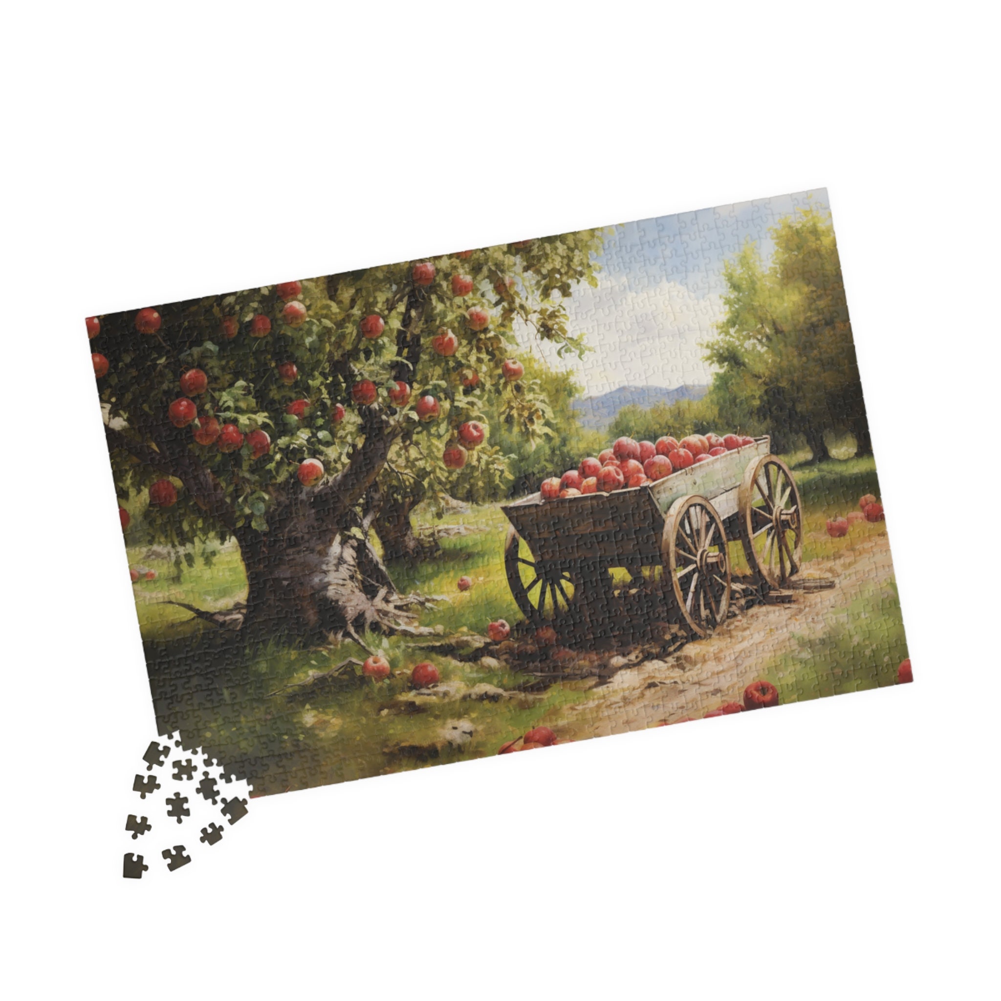 Apple Orchard Puzzle 110, 252, 520, 1014-piece Tree, Apples, Adult ...