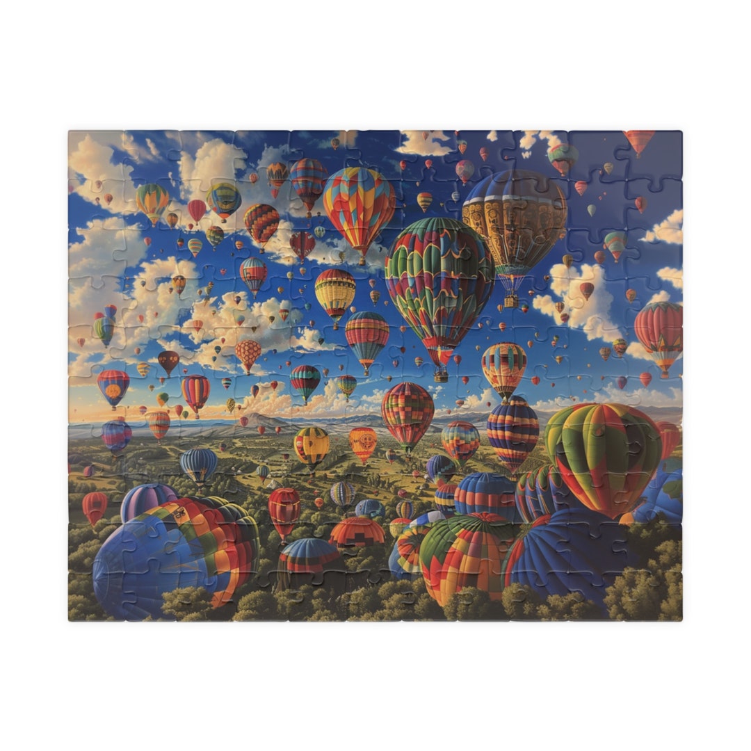 Hot Air Balloons Puzzle 110, 252, 520, 1014-piece - Etsy