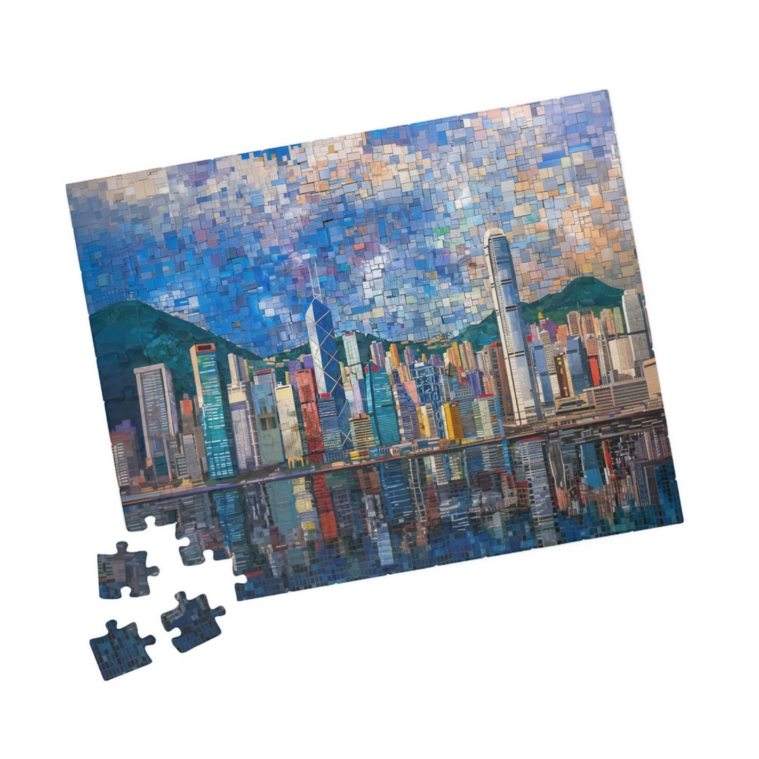 ON SALE, Hong Kong Puzzle (110, 252, 520, 1014-piece), Jigsaw Puzzle ...
