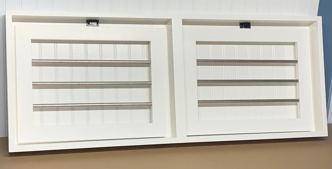 Wall Mounted, Side by Side Drying Rack With Stainless Steel Rods for ...