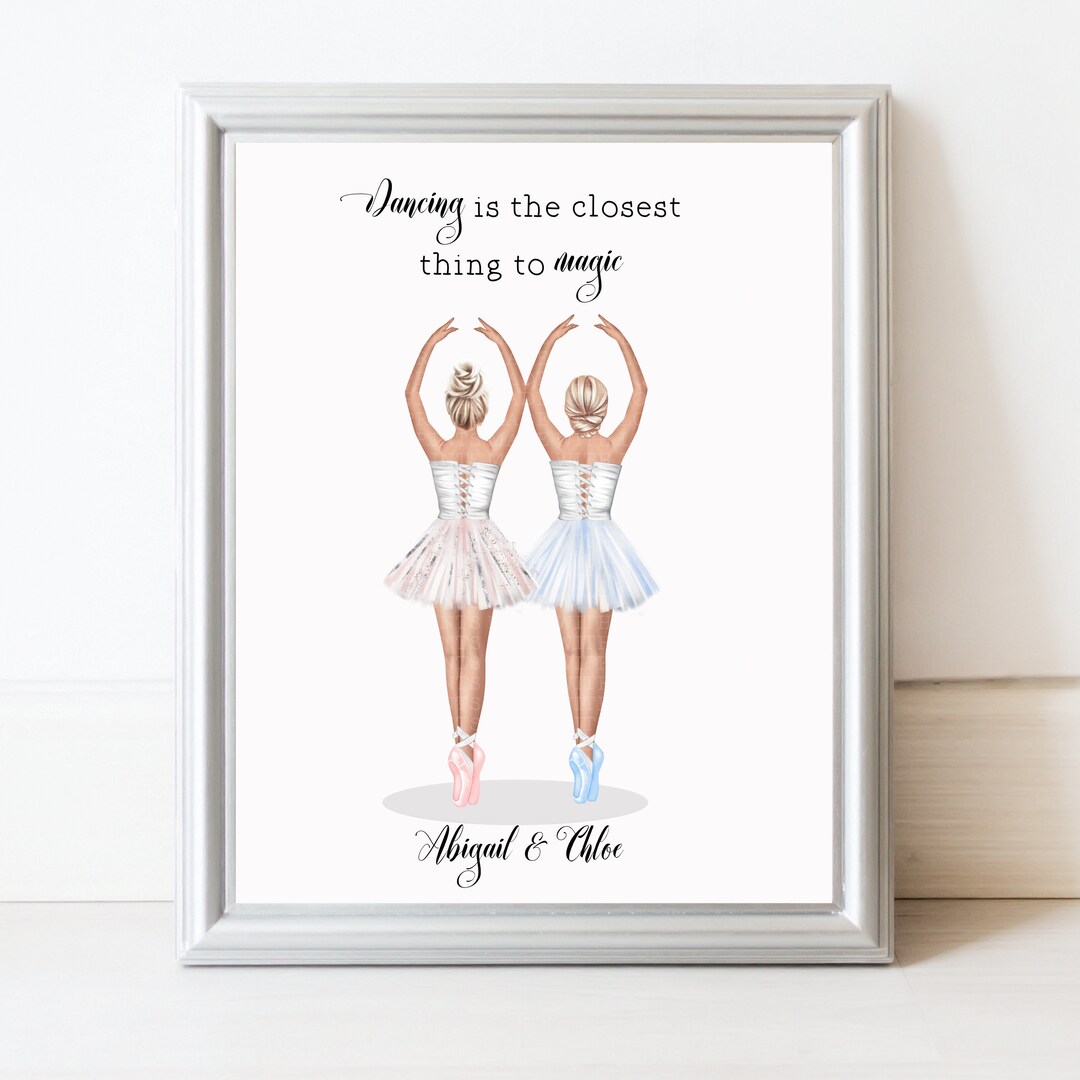 Best Friend Gift , Ballerina Gift , Ballet Dancer Personalised Gift ...