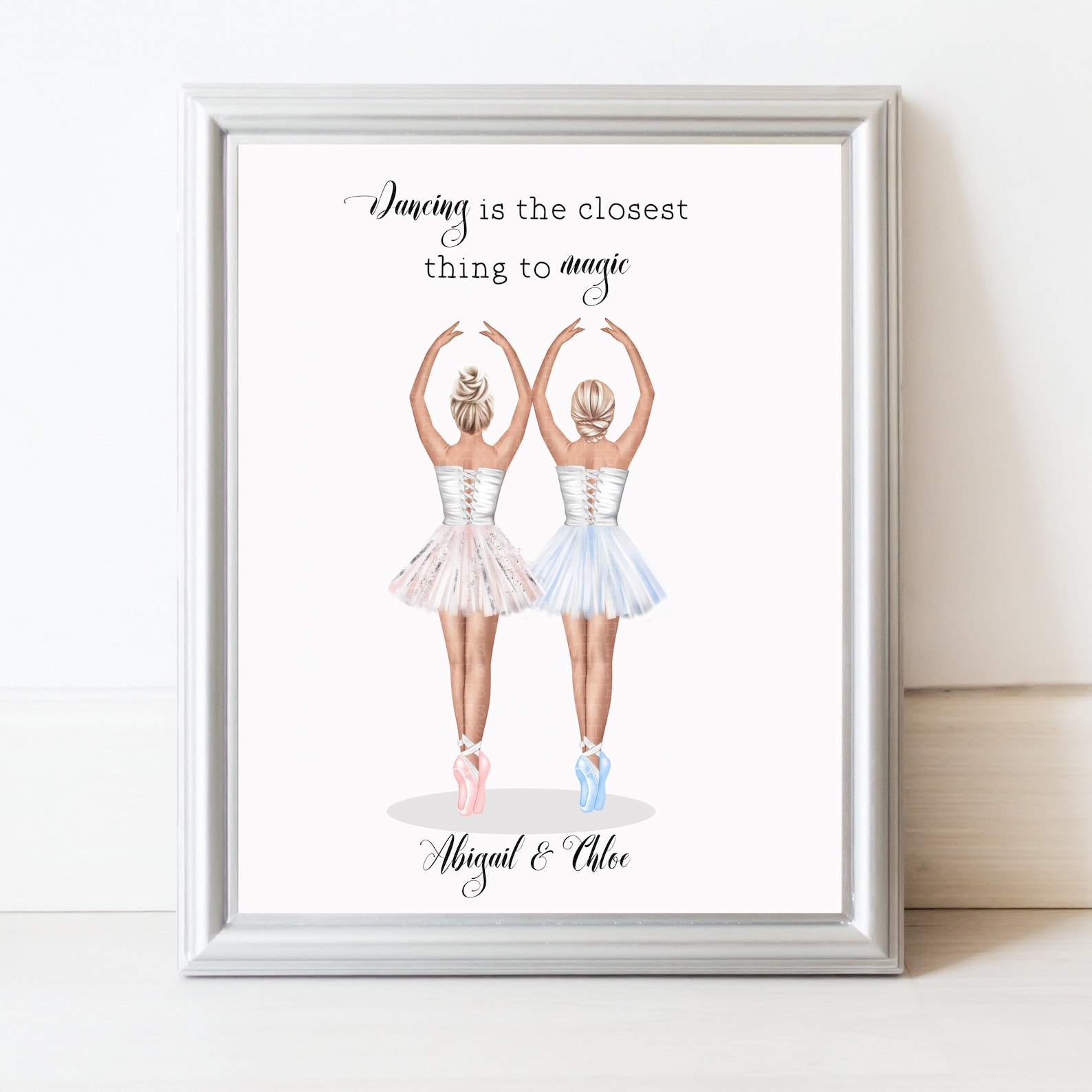 Best Friend Gift Ballerina Gift Ballet Dancer Personalised - Etsy