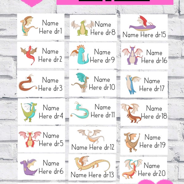 Printed Labels - Etsy UK