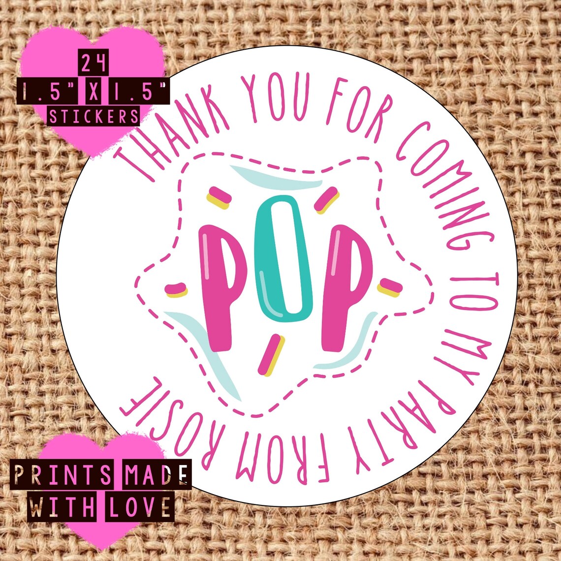 80s Party Labels . Disco Party Stickers . I Love 80s . Disco - Etsy UK