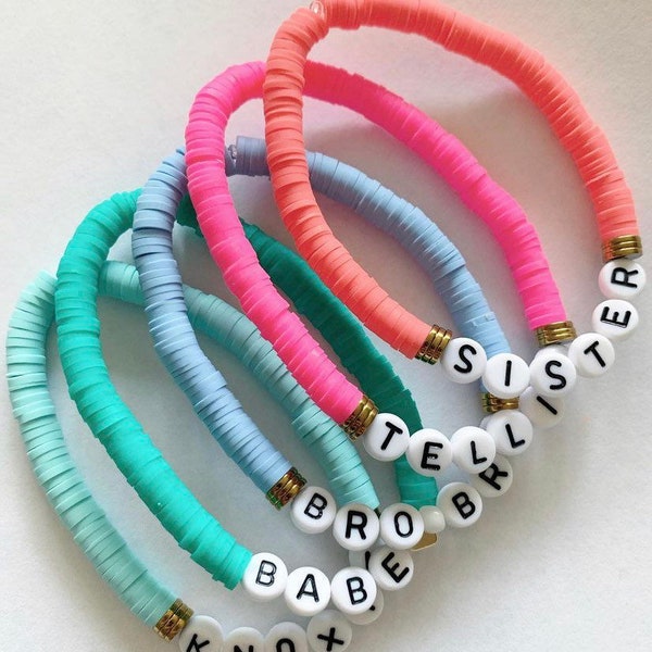 Heishi Bracelet - Etsy