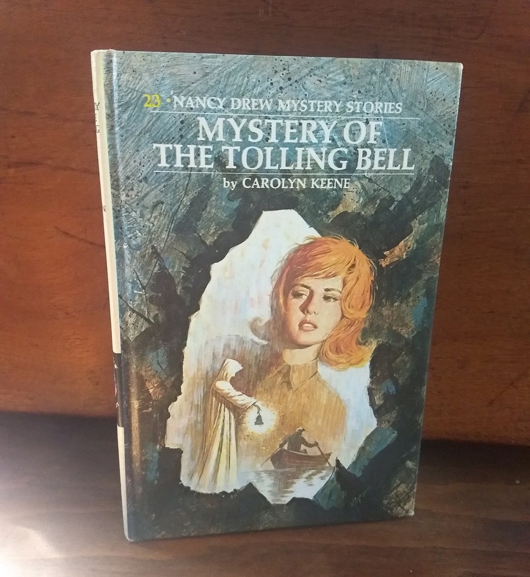 Vintage Nancy Drew Mystery of the Tolling Bell Carolyn Keene 1973 23 - Etsy