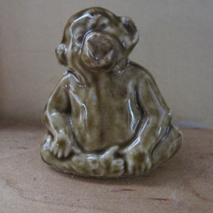 Red rose tea wade monkey figurine | Etsy