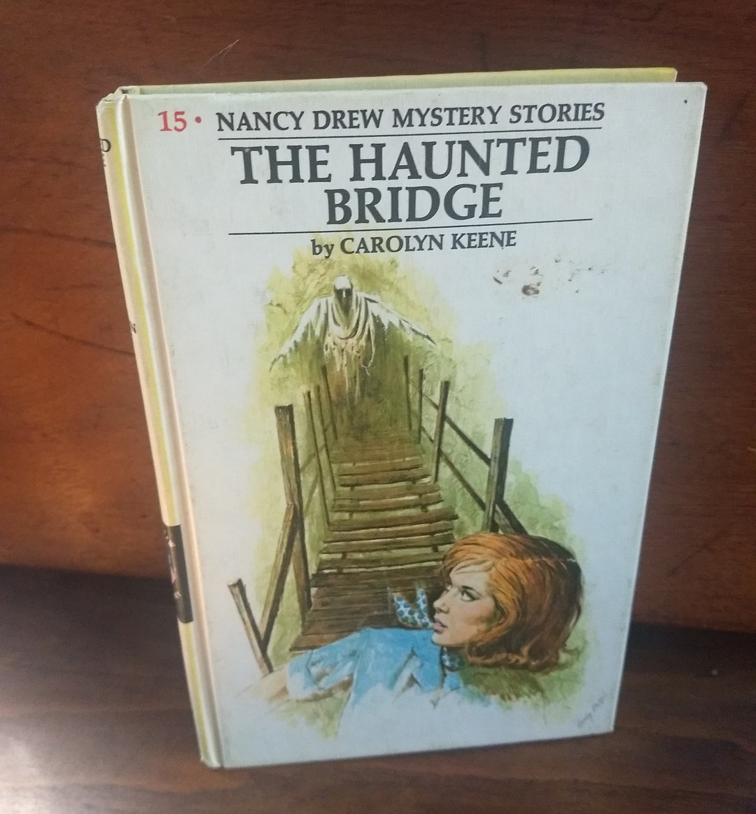 Vintage Nancy Drew Mystery the Haunted Bridge Carolyn Keene 1972 #15 - Etsy