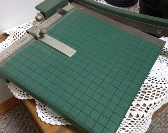 Vintage Paper Cutter - Etsy